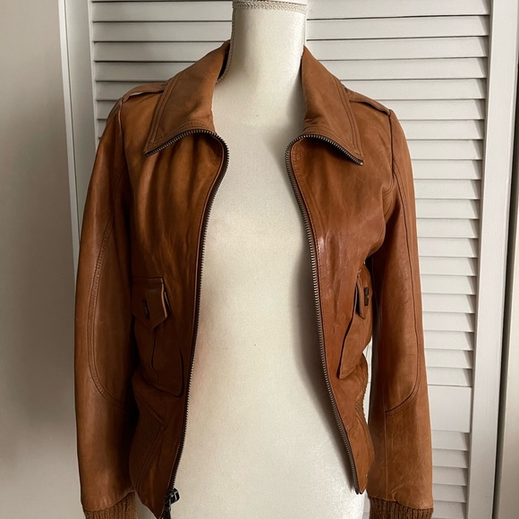 mirage | Jackets & Coats | Mirage Leather Jacket Size S | Poshmark